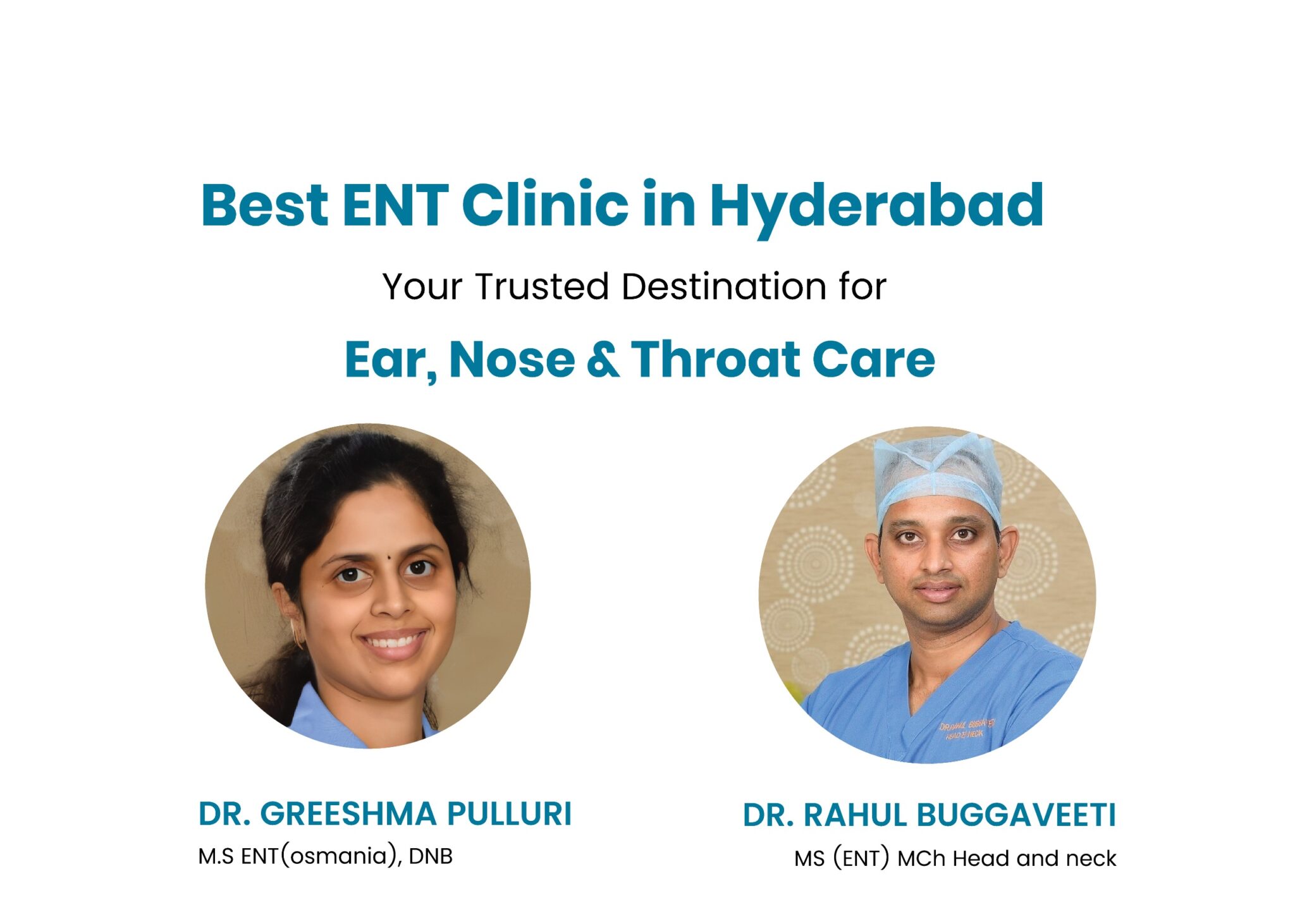 Best ENT clinic in Hyderabad - Amrita ENT Head&Neck Hospital